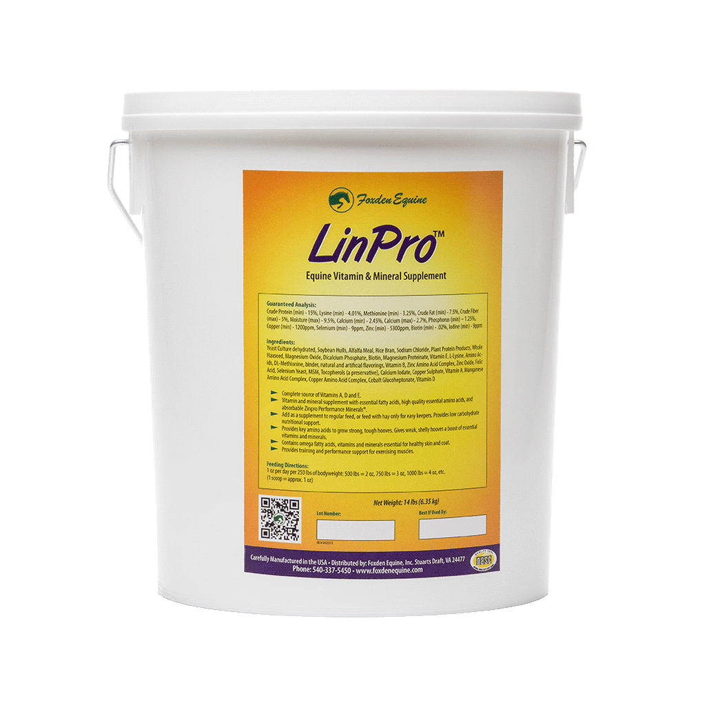LinPro - For Horses on Low-Carb Diets - Getty Equine Nutrition, LLC